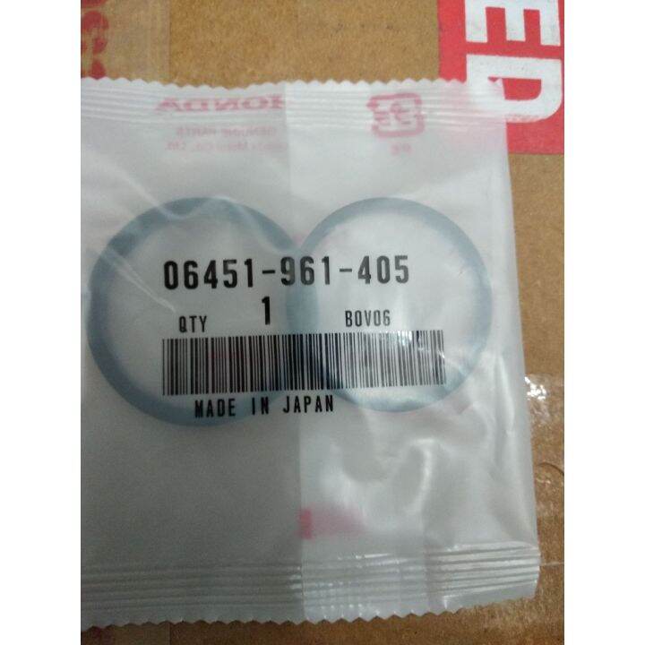 HONDA CLICK BEAT XRM WAVE RS150 AIRBLADE ZOOMER SINGLE PISTON CALIPER SEAL SET 06451-961-405 ...