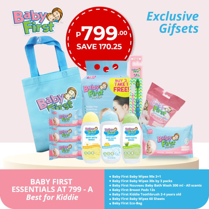 Baby First Exclusive Essentials Giftset at 799 - A | Lazada PH