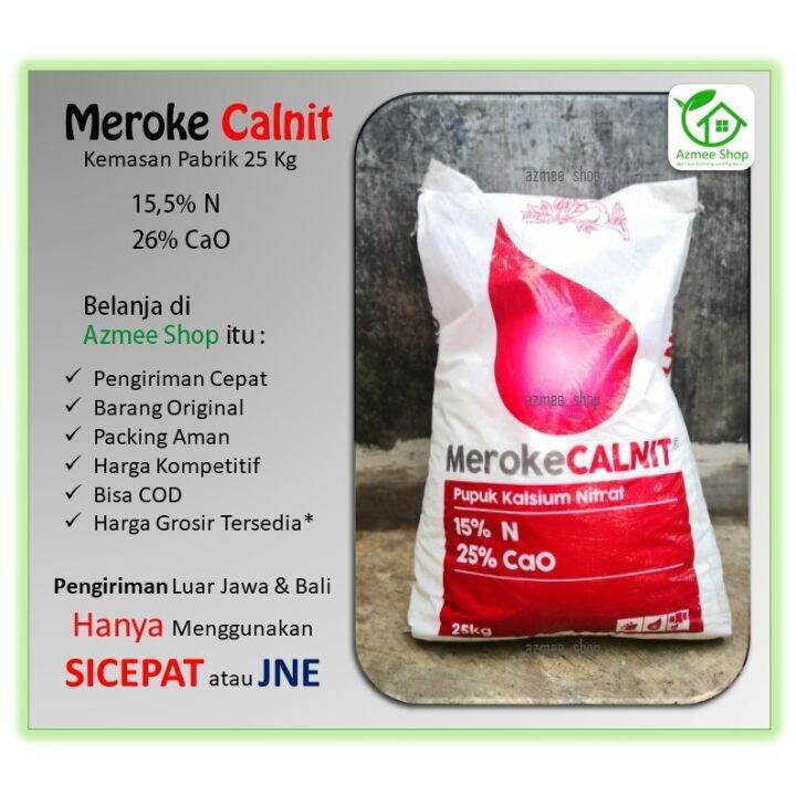 MEROKE CALNIT / CALCINIT 25 kg | Lazada Indonesia