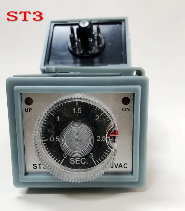 Multi-pedal sealing machine ST3 time relay temperature adjustment ...