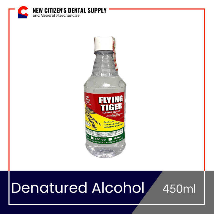 Flying Tiger Denatured alcohol 450ml | Lazada PH