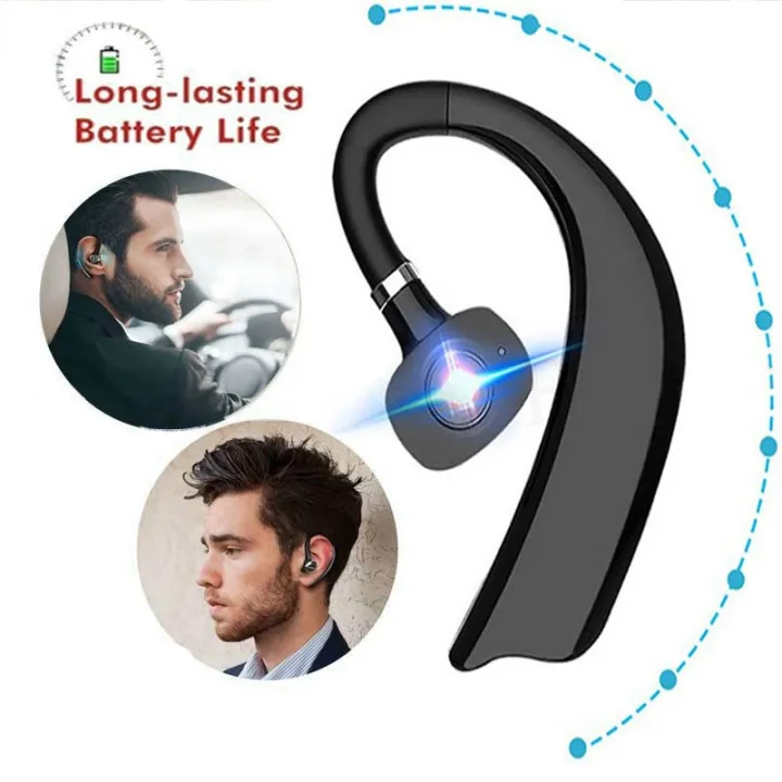 BUB X23 Wireless Bluetooth 5.0 Headset Business Earhook Earphones ...