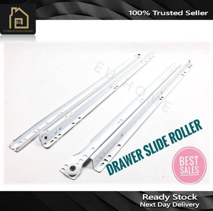 Cabinet Drawer Slide Roller Runner Wheel Rail Open Drawer Roda Rail ...