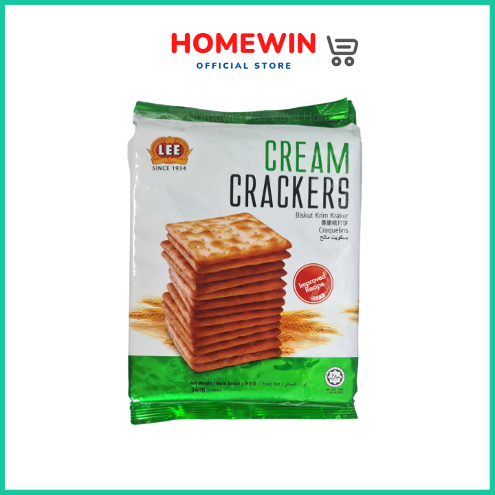 Lee Biscuit Cream Cracker (340g) | Lazada
