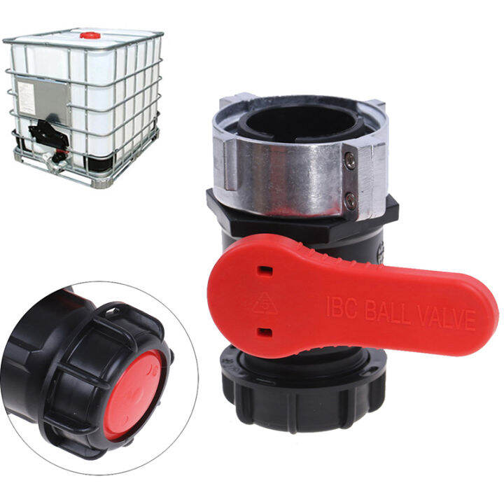 Legend 75mm 1000L Water IBC Tank Container Ball Valve DN50 Ton Barrel ...
