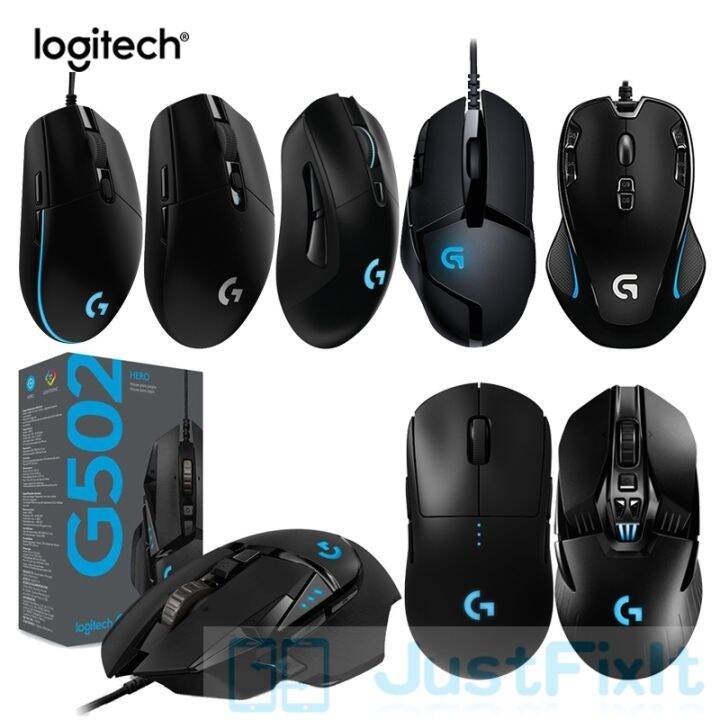 Logitech GPRO G502 G903 G703 G304 Wireless gaming mouse HERO G402 G300S G102 Mouse Support ...