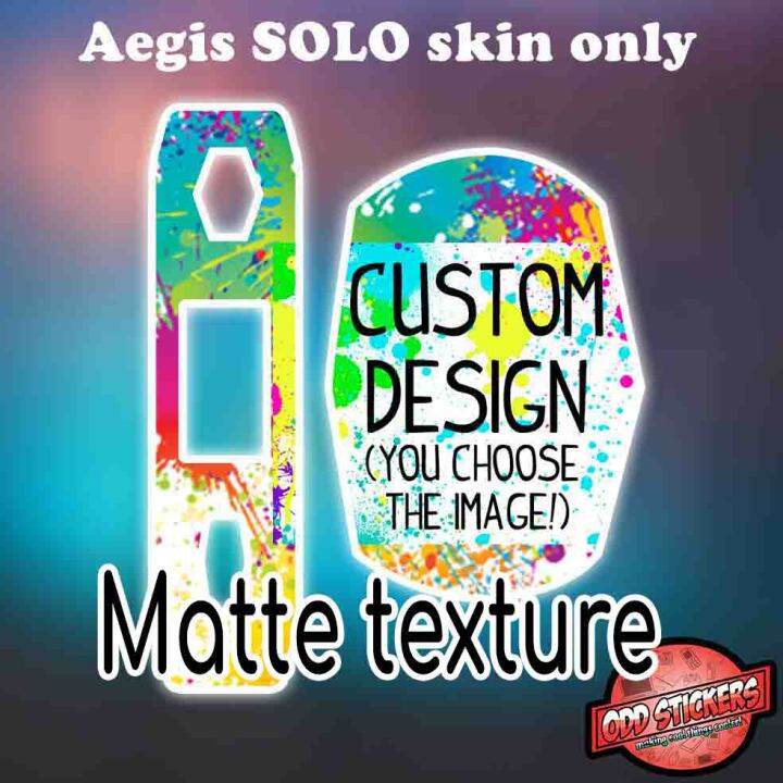 Custom Skin for Aegis Solo Premium PVC Sticker Cover by Oddstickers ...