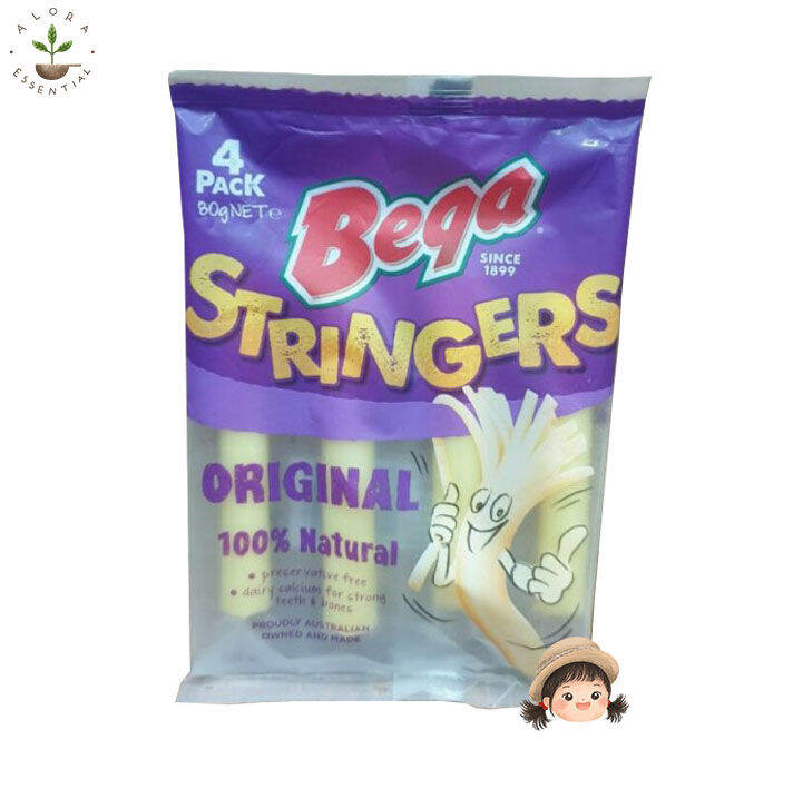 Bega Stringers Mozzarella Cheese Stick 80gr | Lazada Indonesia