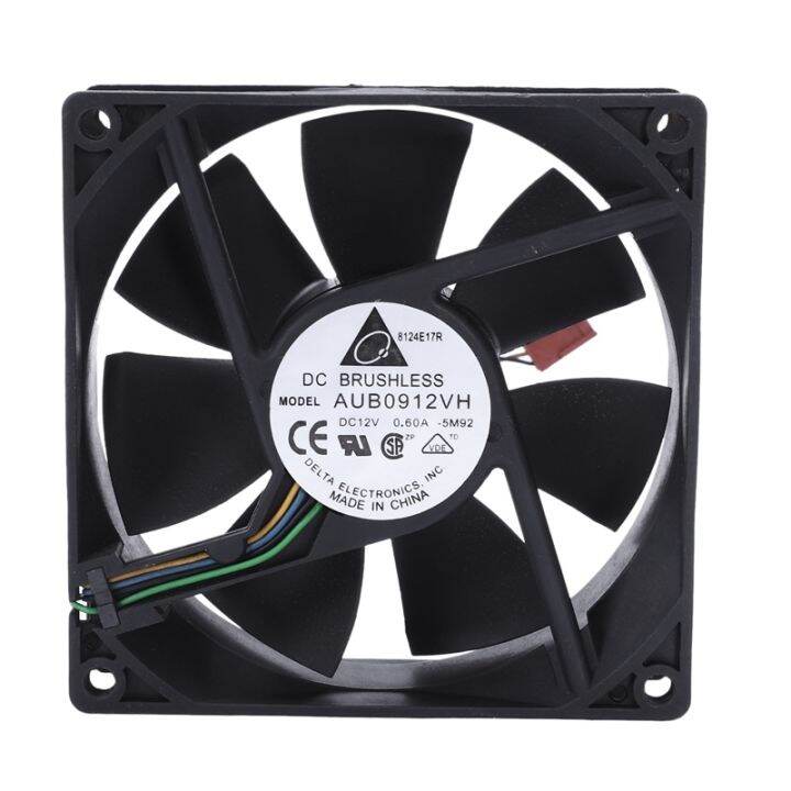 ۞ 90x90x25MM DC 12V 0.60A 4-pin computer cpu cooling fans | Lazada.co.th