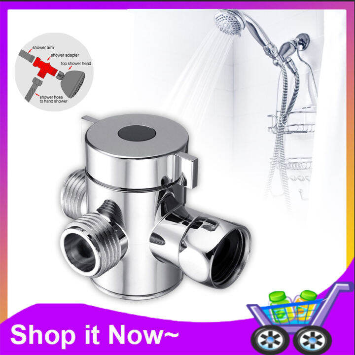 ⭐️【High Quality+In Stock】⭐️Multifunction 3 Way Shower Head Diverter ...