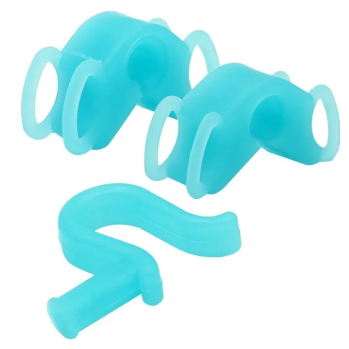 3Pcs/Set Dental Soft Silicone Bite Blocks Occlusal Pad Mouth Opener ...