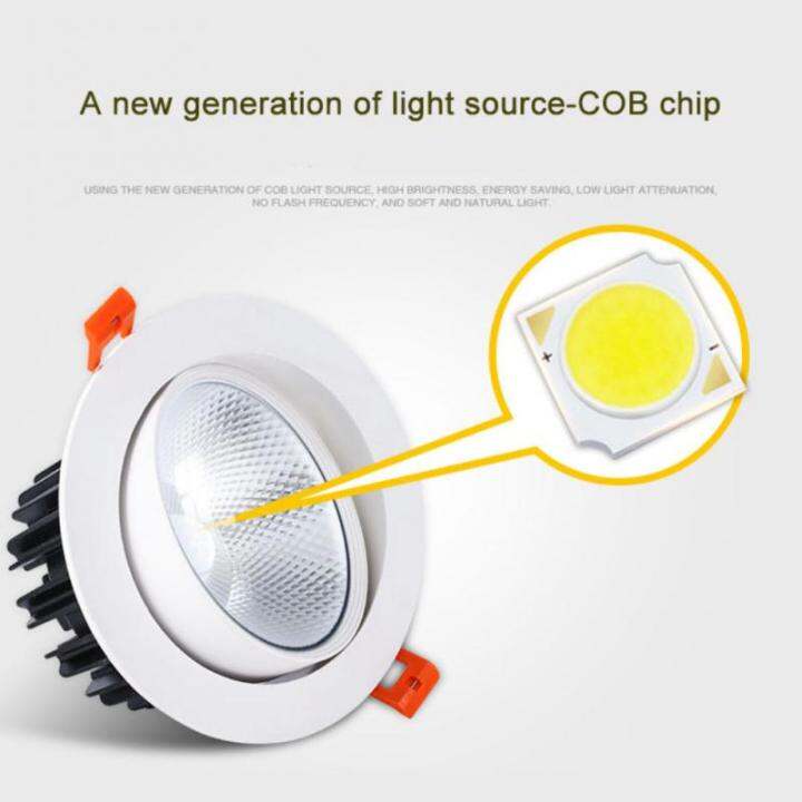 Tuya Smart Zigbee LED Spotlight Ceiling Light 12W AC 110-250V ...