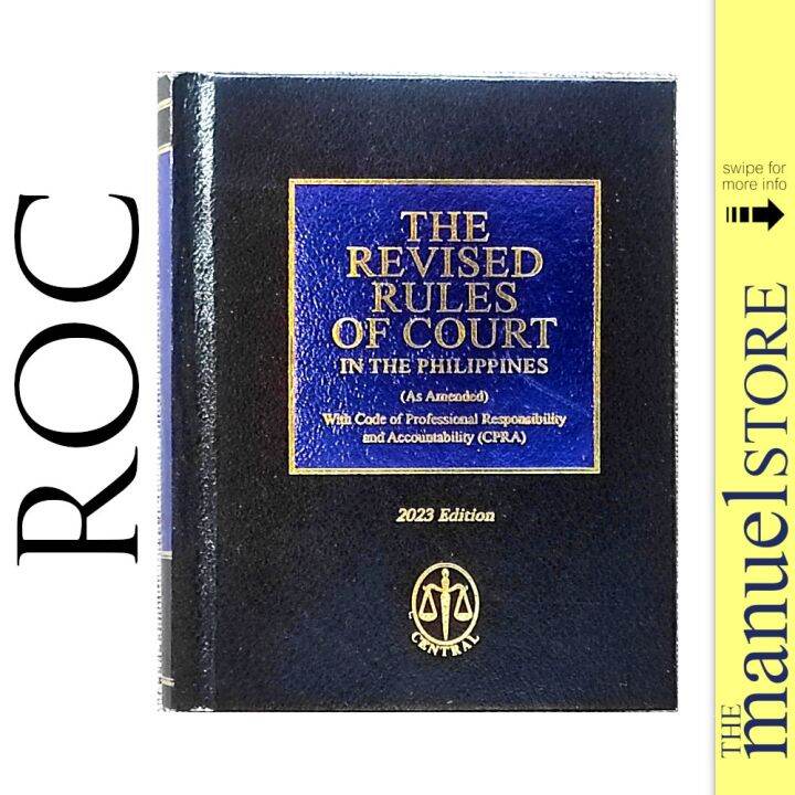 Codal (Central)(2023) Revised Rules of Court 2020 2019 Civil Procedure Evidence amended Remedial ...