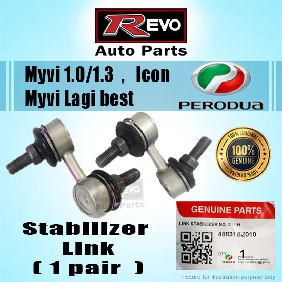 ORIGINAL GENUINE PERODUA MYVI 2005-2017 FRONT STABILIZER LINK ...