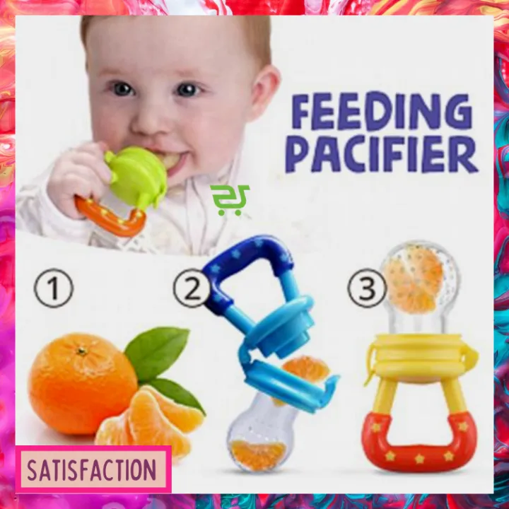 JDG.ph Baby Pacifier Fruit Pacifier Fruit Feeder Nibbler Infant Toddler ...