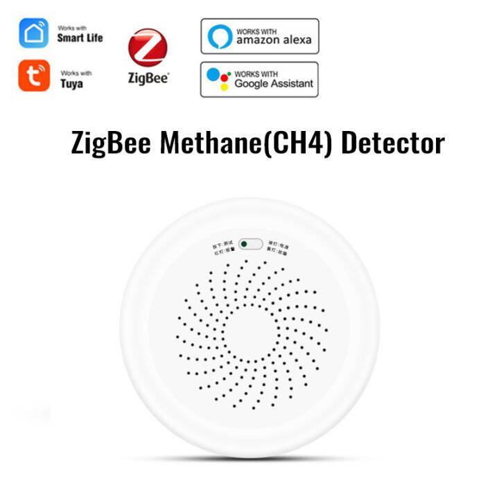 Zigbee WiFi Smoke Alarm Fire Protection Smoke Detector Smokehouse ...