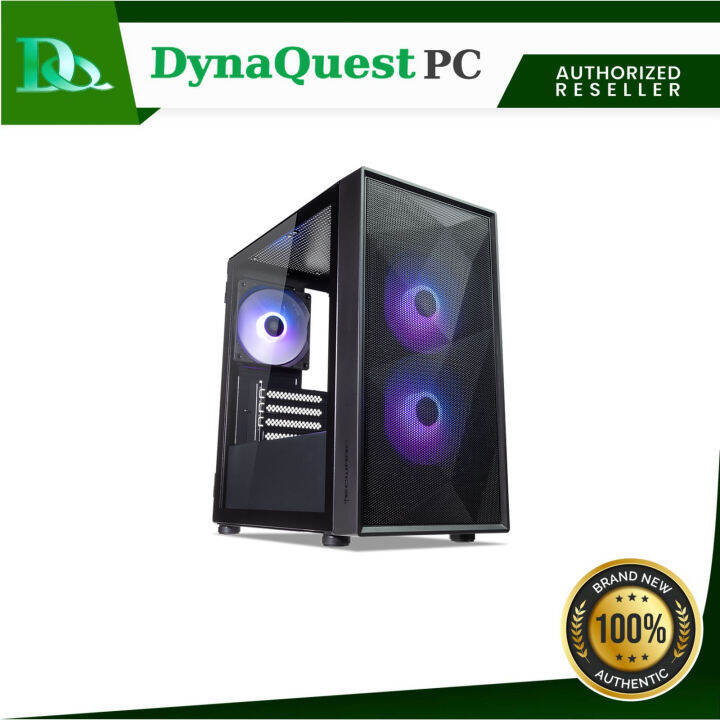 TECWARE FORGE M2 ARGB BLACK MESH CASE (3x120mm ARGB Fan included ...