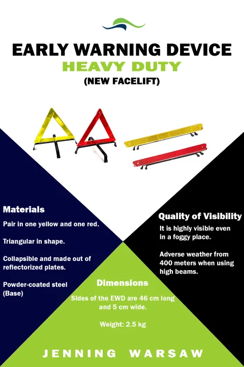 JW Early Warning Device (HEAVY DUTY) | Lazada PH