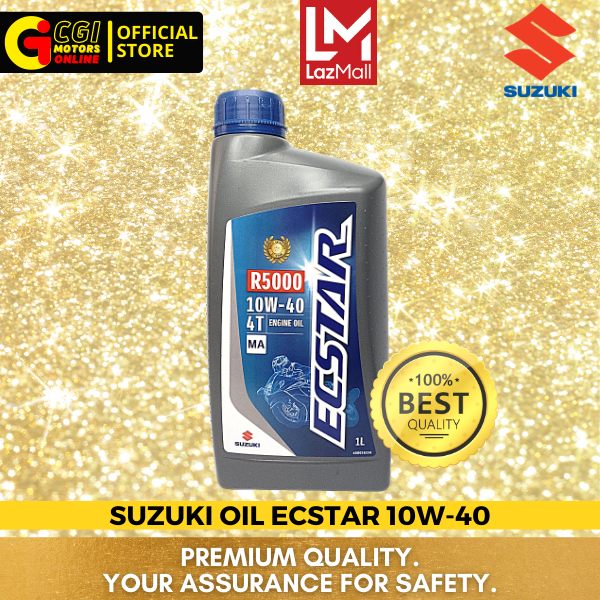 Suzuki Ecstar R5000 10w-40 4T Engine Oil (1Liter) | Lazada PH