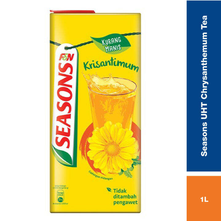 F&N Seasons UHT Chrysanthemum Tea (1L) | Lazada
