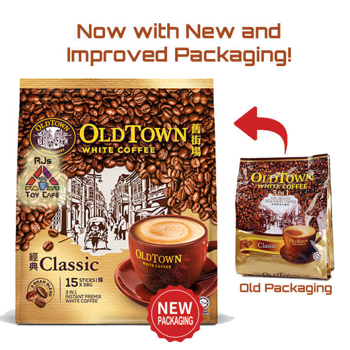OLD TOWN White Coffee 3 In 1 Classic (New Packaging) | Lazada PH