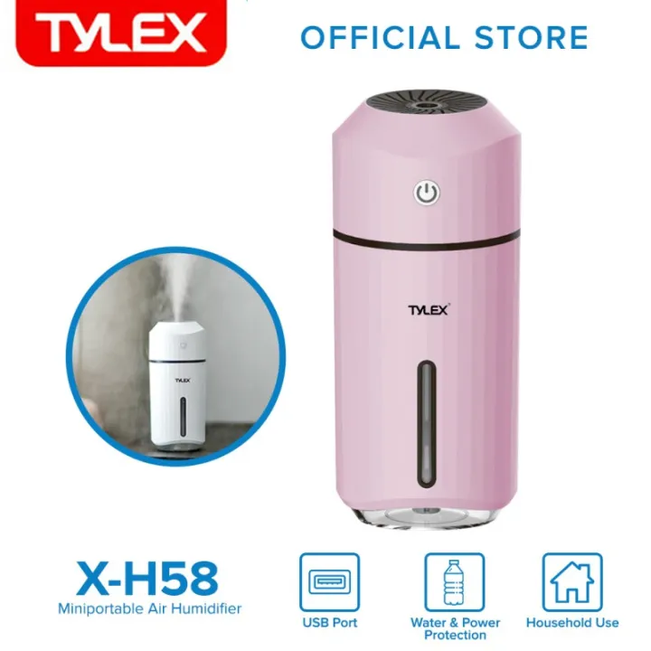 TYLEX X-H58 USB Miniportable air humidifier/Car air purifier 320mL ...