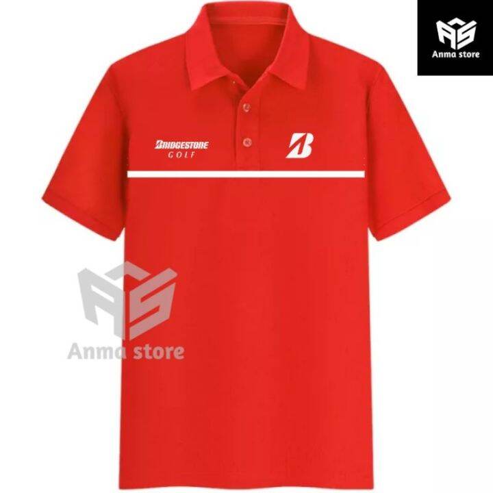 Bridgestone Golf Sport Polo shirt Collar shirt | Lazada.co.th