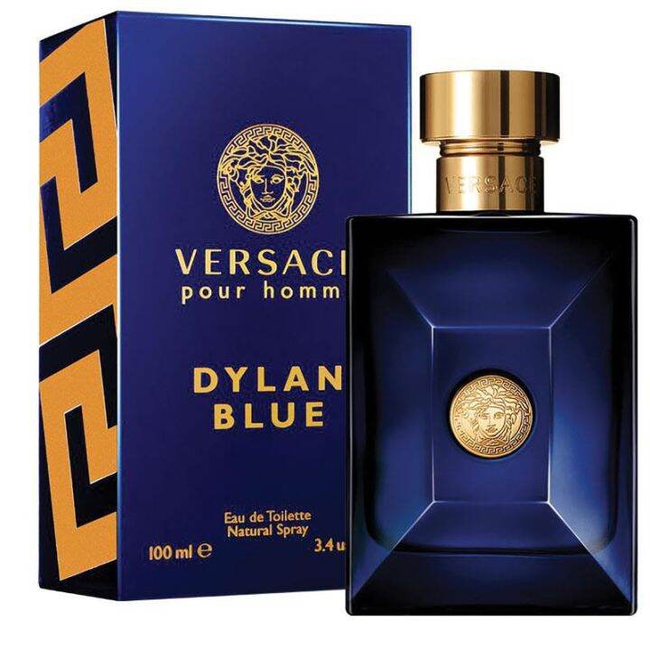 Versace Dylan Blue Pour Homme EDT 100 ml. กล่องซีล | Lazada.co.th