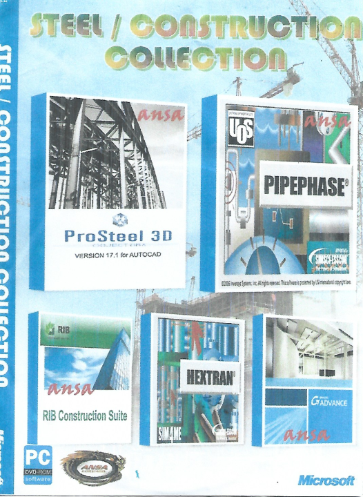 ProSteel 3D for CAD | PIPEPHASE | RIB Construction Suite | HEXTRAN ...