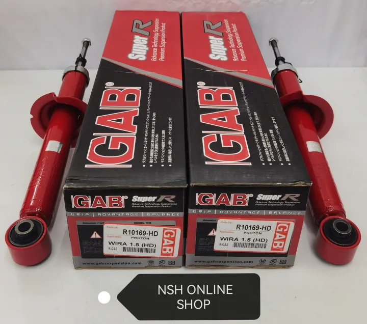 GAB Super R Premier Shock Absorber (Heavy Duty) Rear for All Proton ...