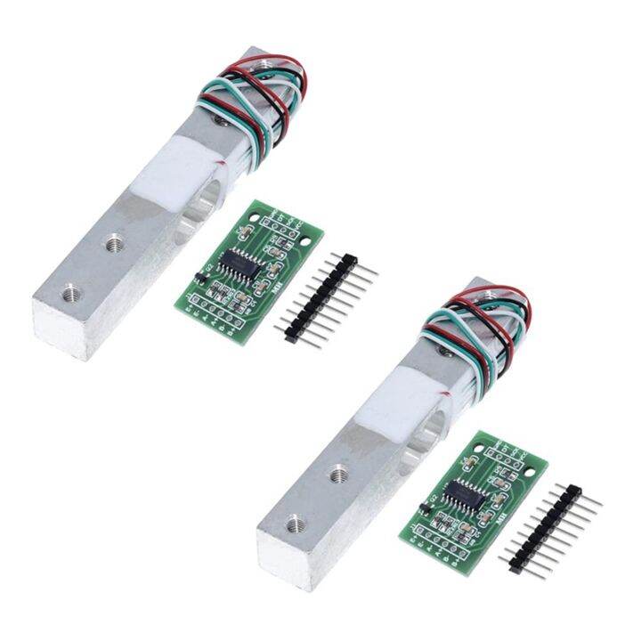 2 Sets Digital Load Cell Weight Sensor Electronic Kitchen Scale + HX711 ...