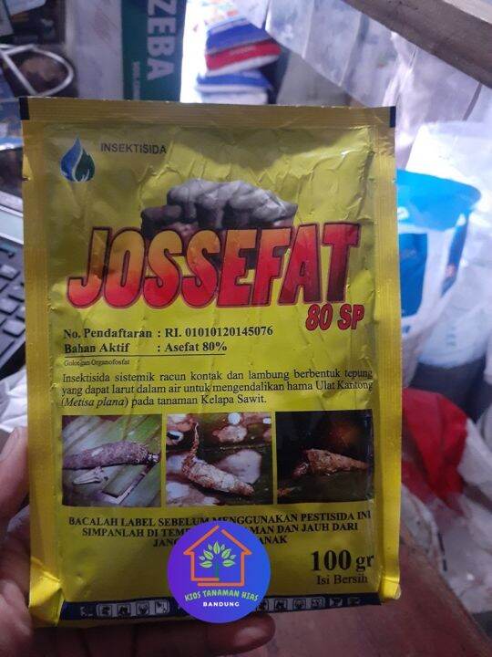 COD Insektisida Sistemik Jossefat 80 SP Asefat Obat Hama Ulat Kantong ...