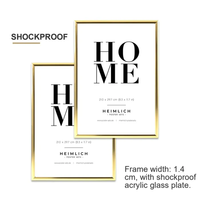 The Modern Photo Frame Is Made Of MDF, With Acrylic Glass/Poster Frame ...