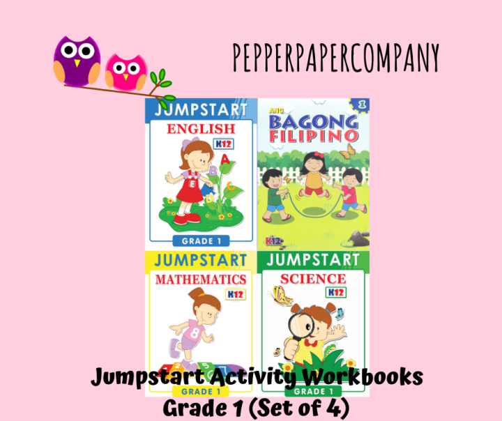 JUMPSTART (SET OF 4) SCIENCE, MATHEMATICS, ENGLISH AND FILIPINO SET ...