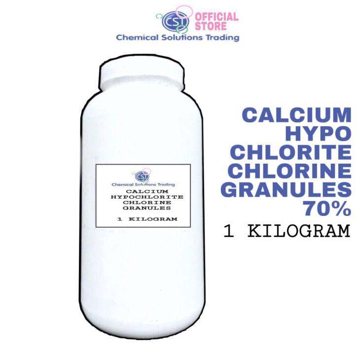 Calcium Hypochlorite 70% Chlorine Granules 1 Kilogram | Lazada PH