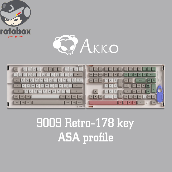 AKKO 9009 Retro Keycap Set | Lazada PH