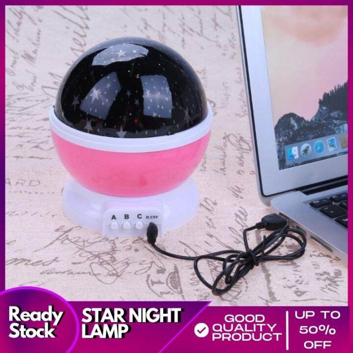 Star Master LED Starry Sky Rotating Projection Lamp Night Light | Lazada PH