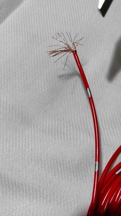 KABEL SERABUT 1.25 MM MERAH / JUAL ECER PER 1 METER / OTOMOTIVE WIRE ...