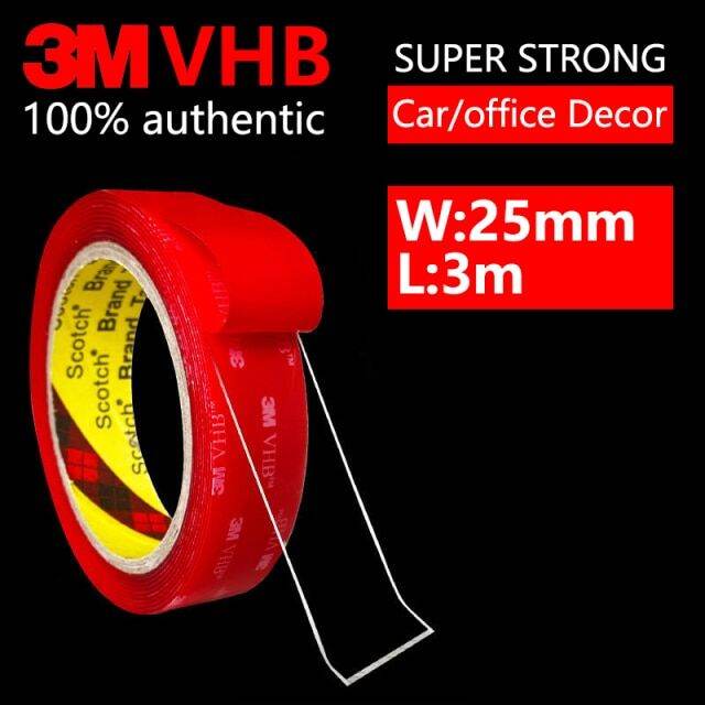 3M Nano Double Sided Tape VHB Heavy Duty Mounting Clear Adhesive ...
