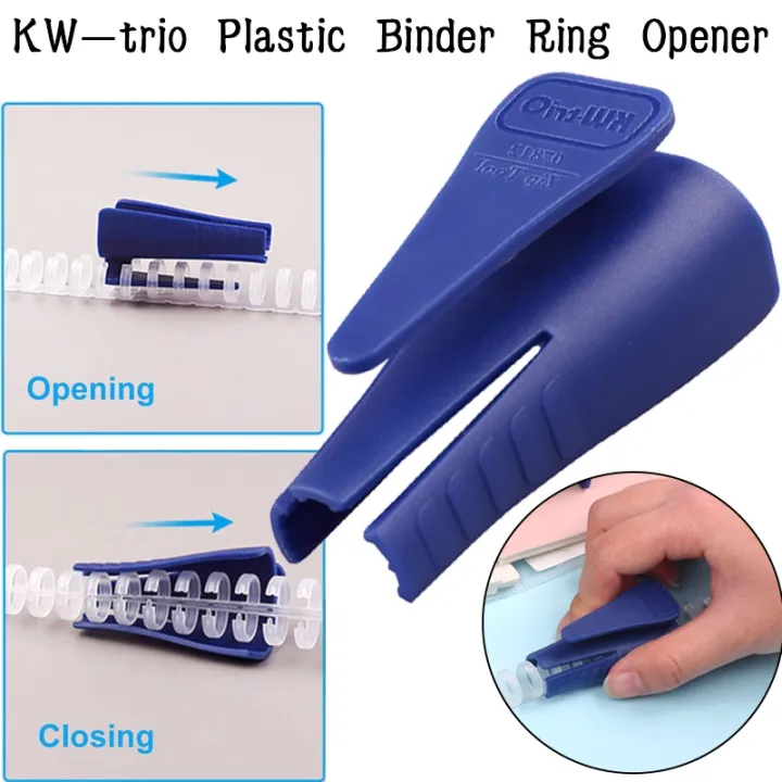 KW-trio Plastic Binder Ring Opener for Loose Leaf Binders Binding ...
