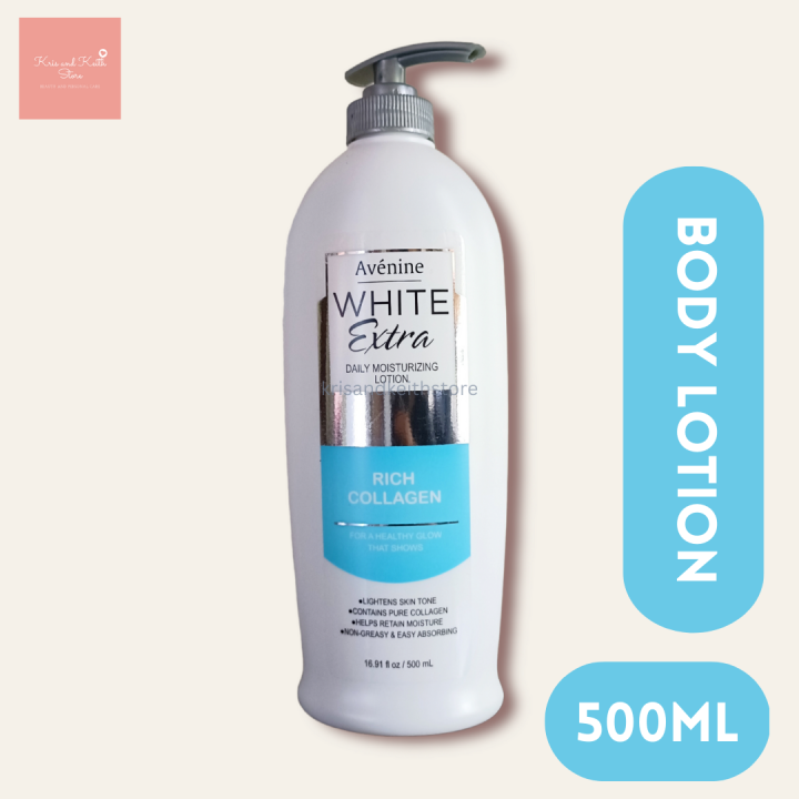 Avenine White Extra Daily Moisturizing Lotion Rich Collagen Skin ...