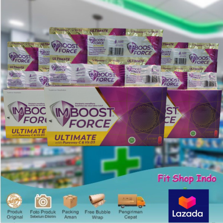 Imboost Force Ultimate 10 Tablet | Lazada Indonesia