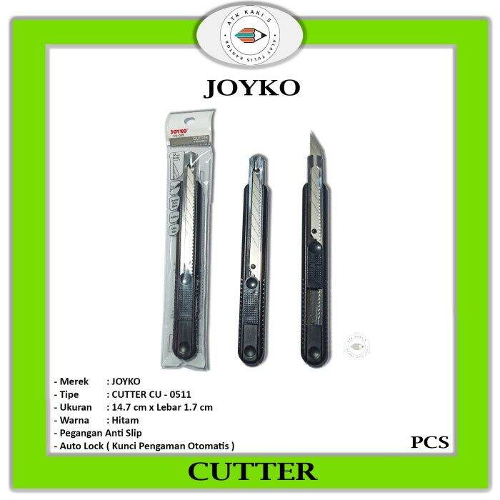 JOYKO - Pisau Cutter CU - 0511 - Pcs | Lazada Indonesia