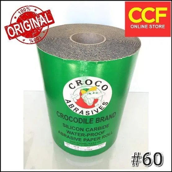 Croco Crocodile Floor Sanding Sandpaper #60 12 inch x 45 meters | Lazada PH
