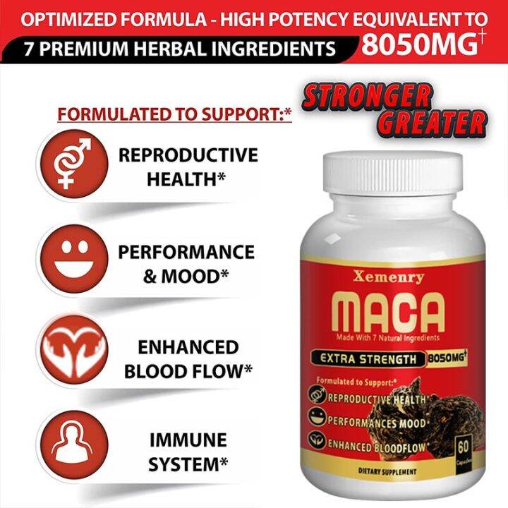 ของแท้!!! Maca 8050 Mg Peruvian Maca Root Superfood / เม็ด เนเจอร์ ทรู ...