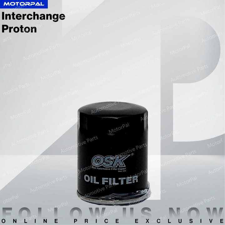 OSK OIL FILTER PROTON SAGA ISWARA WIRA WAJA SATRIA GEN-2 PERSONA BLM FL ...