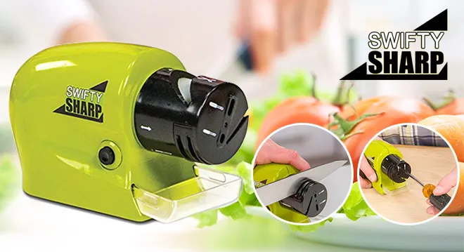 Swifty Sharp Cordless,Motorized Knife Blade Sharpener | Lazada PH