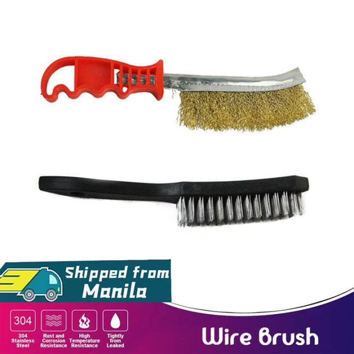 Heavy Duty Steel Wire Brush Stainless Steel Wire Brush Metal Derusting ...
