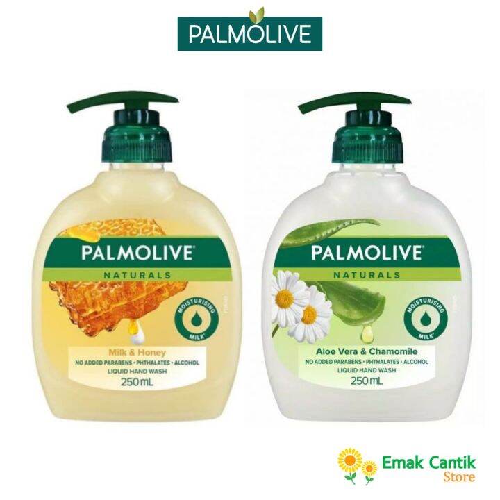 Palmolive Hand Wash Sabun Cuci Tangan - Aloe vera Chamomile & Milk ...