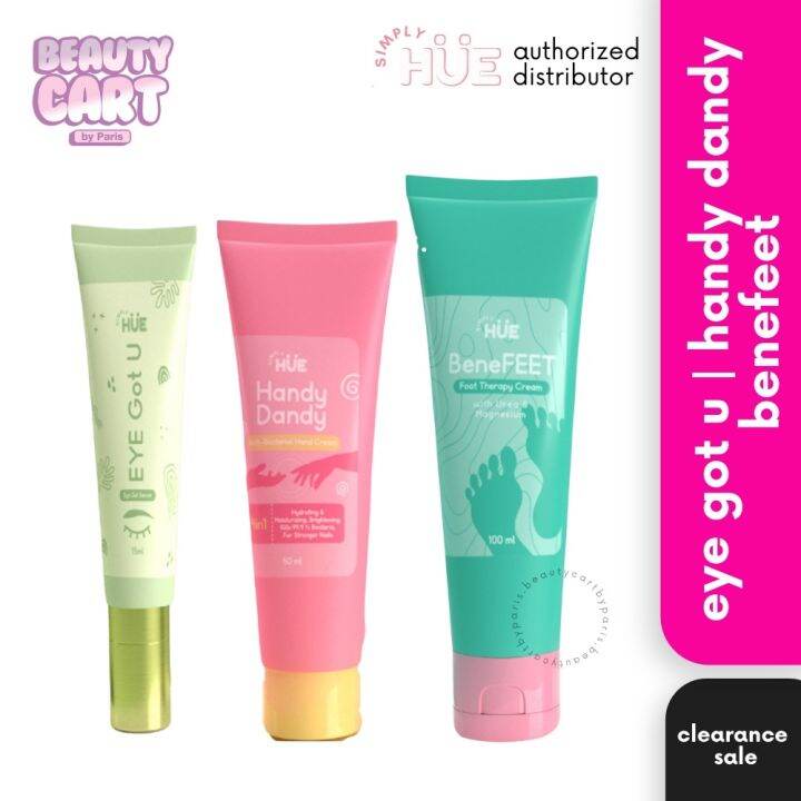 ♦ Simply HUE Handy Dandy Anti-Bacterial Hand Cream BeneFEET Foot ...